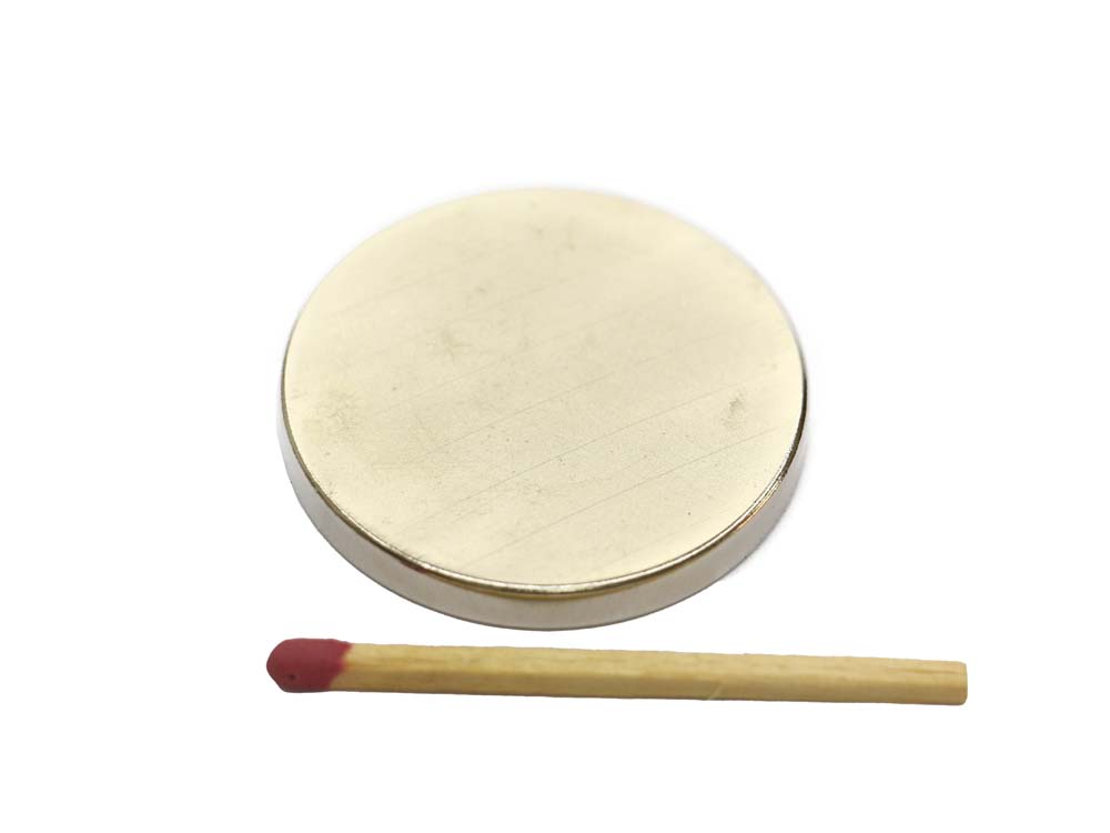 Ímã de neodímio 40x5 mm - N42